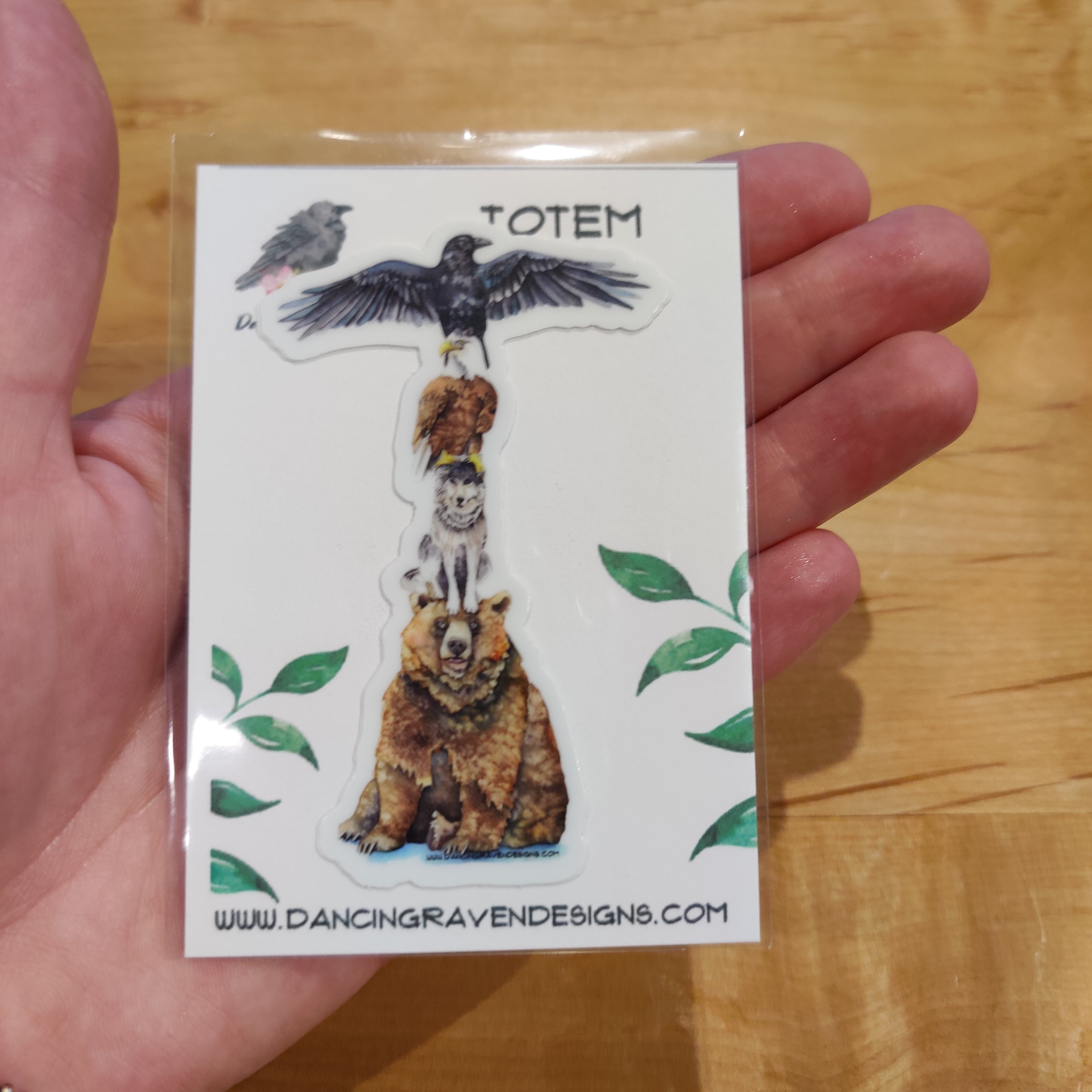 Totem Sticker | alaskandesigned