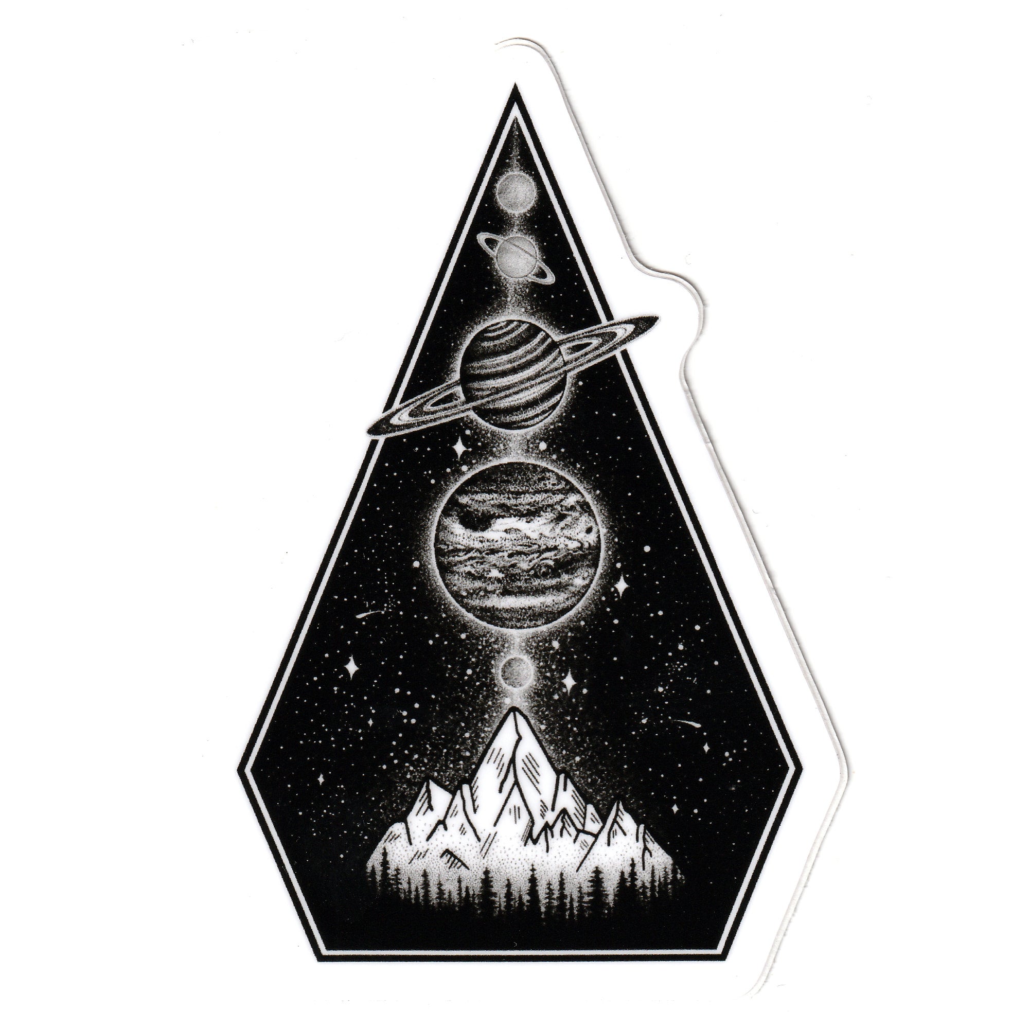 Starry Night Sticker | alaskandesigned