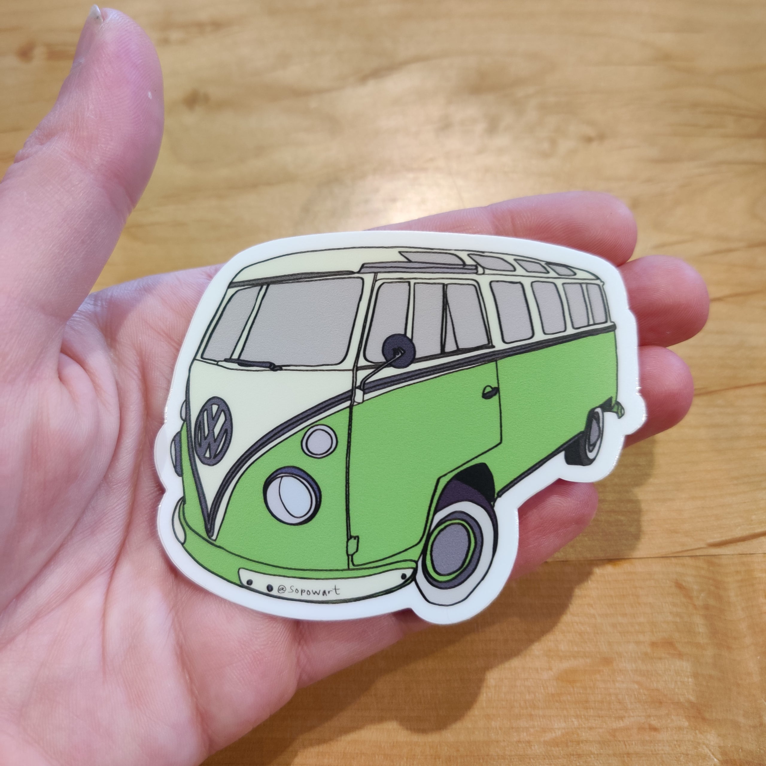 VW Bus Sticker | Alaskan Designed